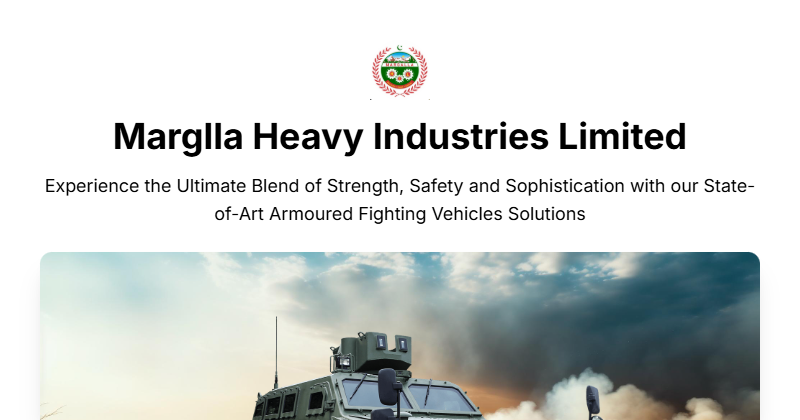 MargallaHIL - Heavy Industries Taxila Limited | Defense & Industrial ...